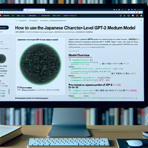 How to Use the Japanese Character-Level GPT-2 Medium Model fxis.ai