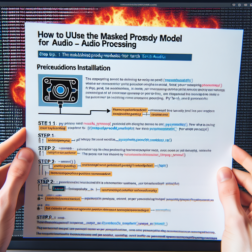 How to Use the Masked Prosody Model for Audio Processing fxis.ai