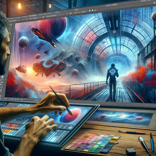 How to Create Stunning Sci-Fi Digital Paintings with Envy Speedpaint XL ...