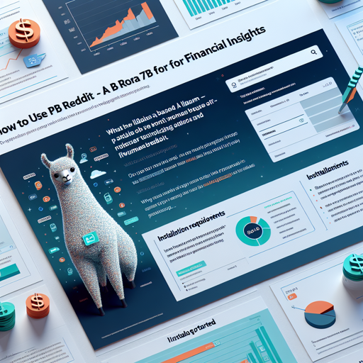 How to Use PB Reddit - A Llama LoRa 7B for Financial Insights fxis.ai