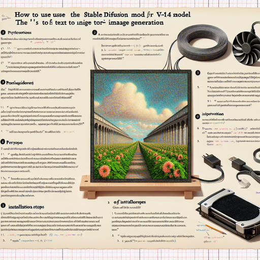 How to Use the Stable Diffusion v1-4 Model for Text-to-Image Generation fxis.ai