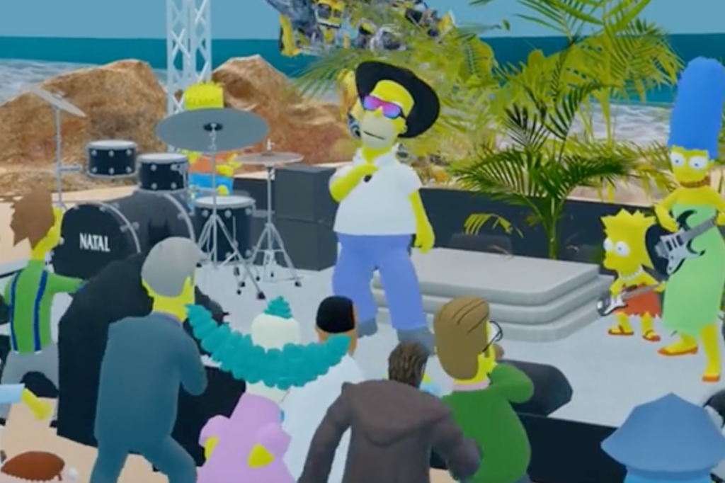 Homer Simpson's Rock Revival: The AI-Driven Joyride of the Internet fxis.ai