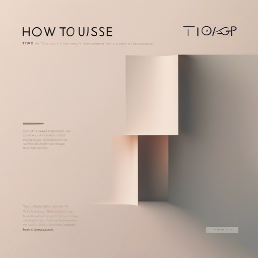 How to Use Tipograf: A Lightweight Typography Base fxis.ai