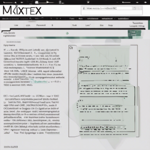 How to Use MixTeX - Your Guide to Multimodal LaTeX OCR fxis.ai