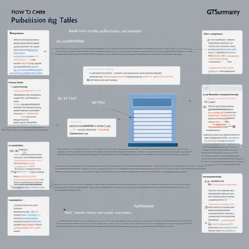 How to Create Publication-Ready Tables with gtsummary in R fxis.ai